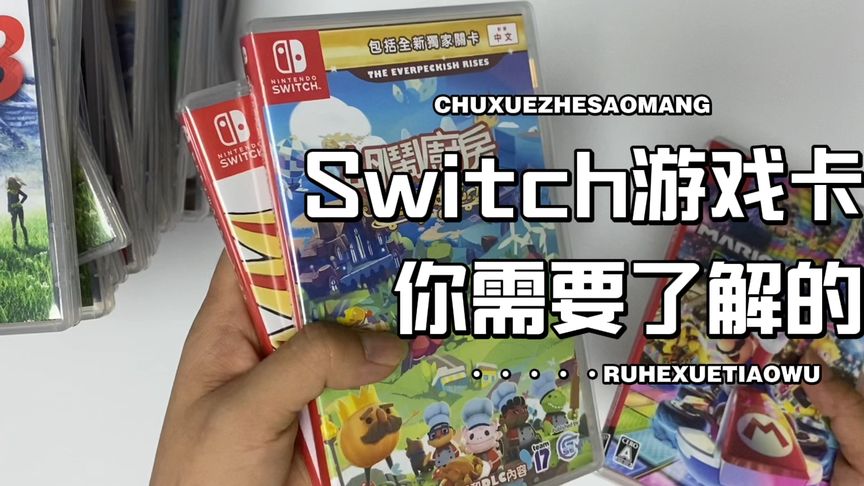 Switch 游戏卡带你需要了解的在这里
