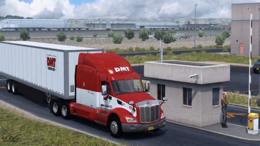 美国卡车模拟 模拟真实的卡车视角 .