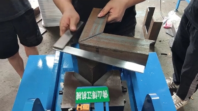 #100角铁折弯机#125角铁折角模具#液压折弯90度神器