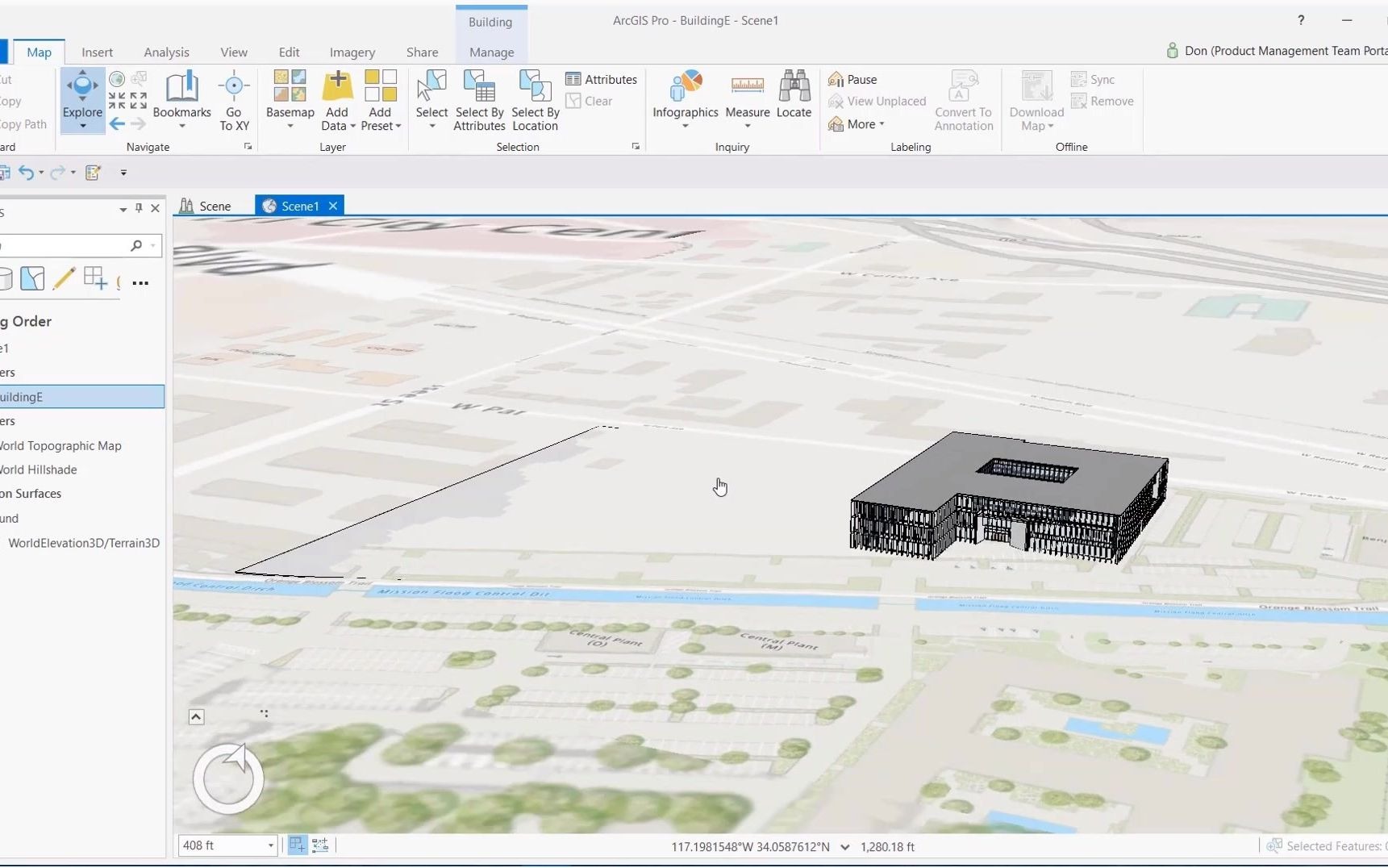 Revit导入ArcGis Pro