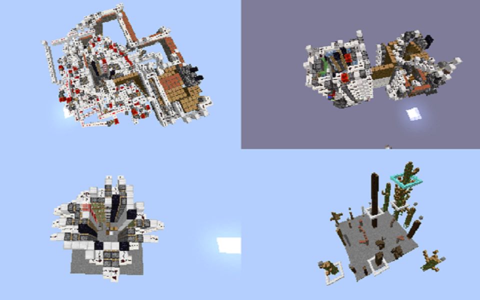 【Minecraft】史上最详细全树种树场教程-第一单元:树场的组成部分。