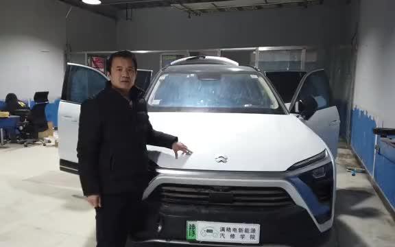 蔚来ES8水淹车动力电池拆解,电池原来长这样!—新能源汽车维修