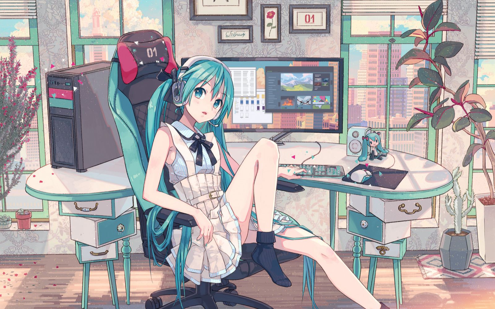 [我的世界材质包]我去!初音未来!