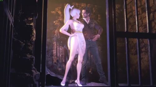 《生化危机4重制版》不知火舞人物MOD展示