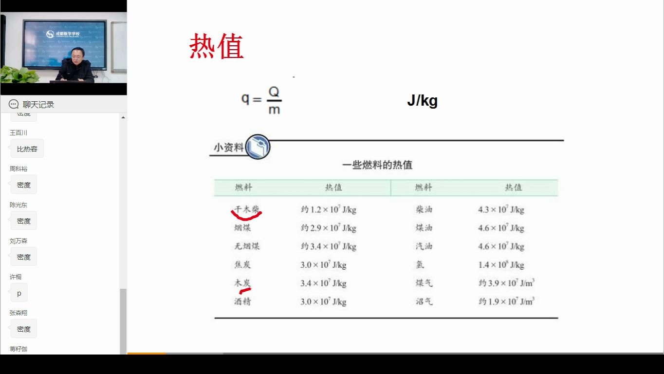 初三中考物理--热值计算