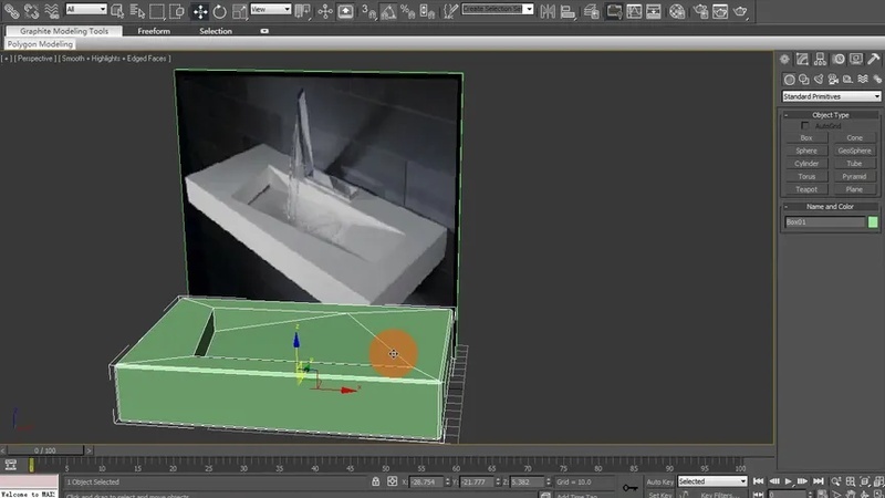 一分钟教大家用3dmax做这个模型