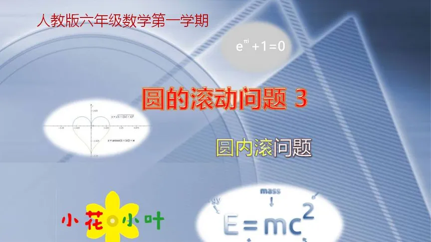圆的周长之圆的滚动问题3——圆在圆内滚动问题