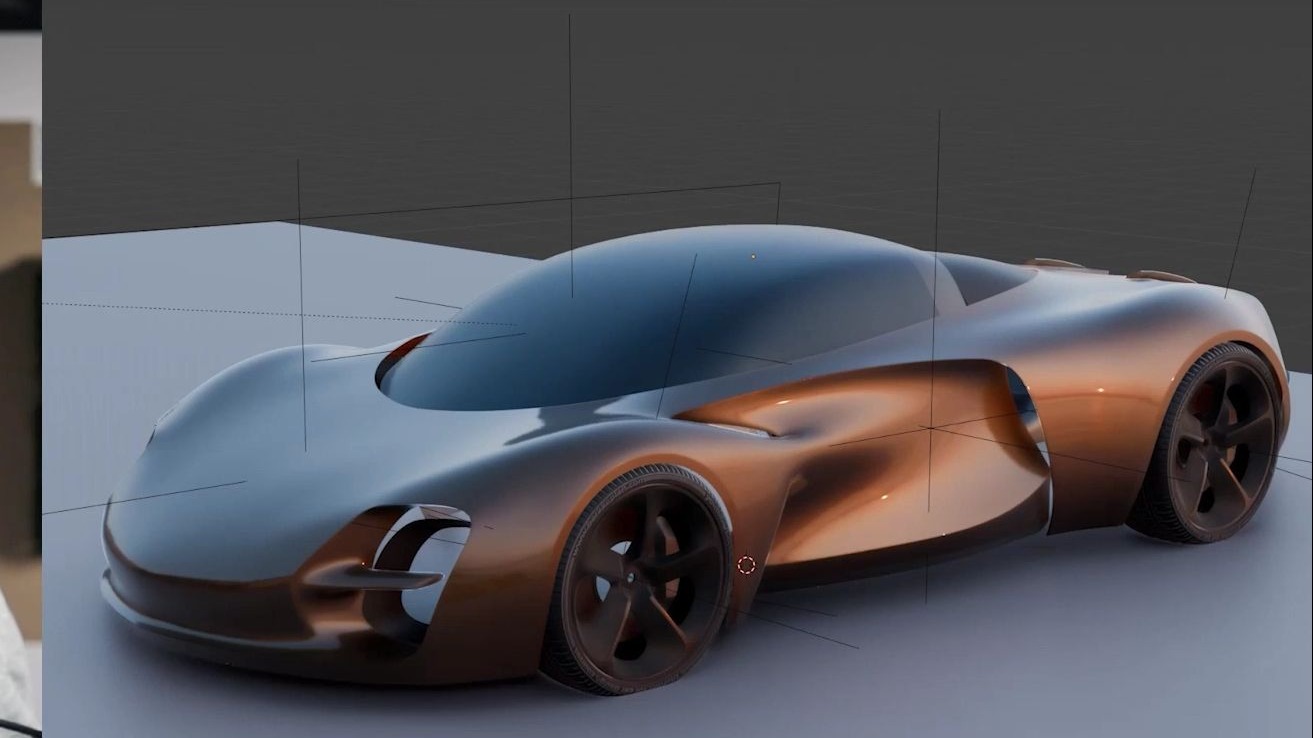 Blender 汽车模型!