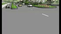 Sketchup草图大师道路方案设计动画展示