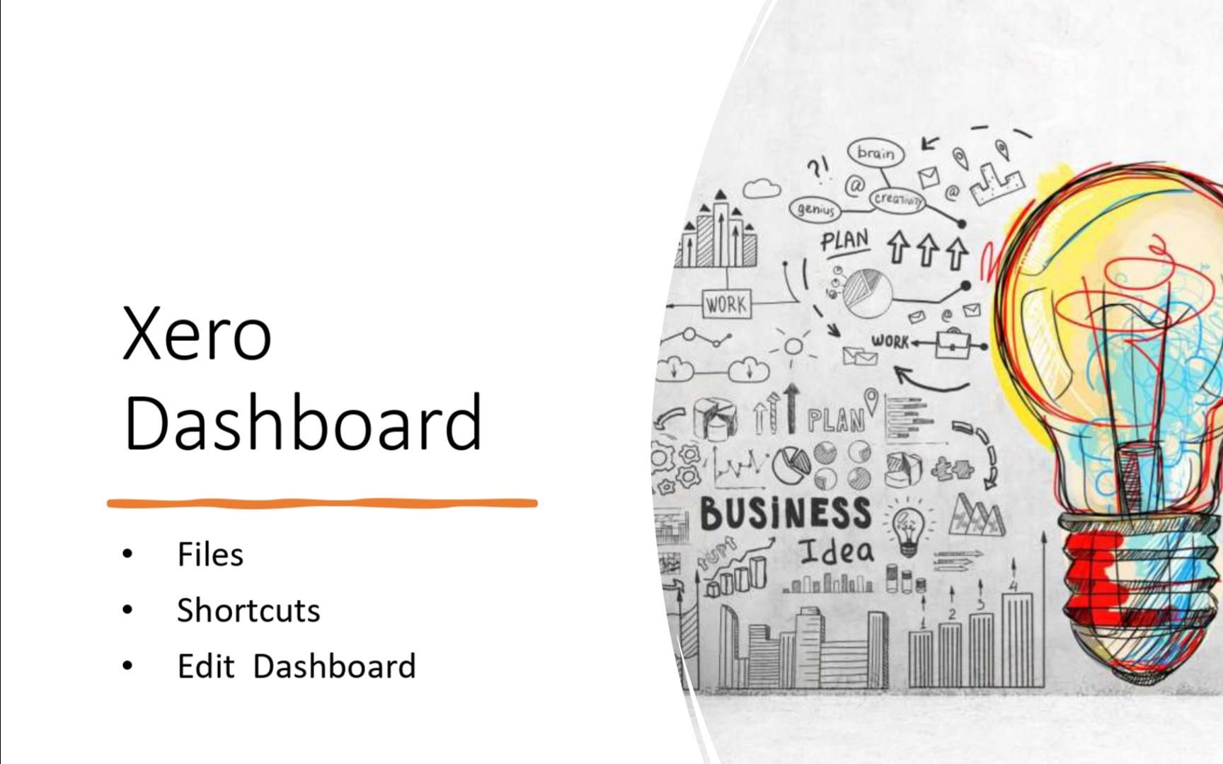 Xero 会计软件 - Dashboard 主页面介绍