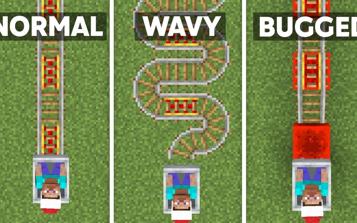 mc如何搭出速度最快的铁轨_单机游戏热门视频