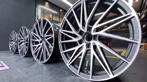 凯迪拉克ATSL一步到位19寸大脚凯迪拉克atsl动平衡机米其林轮胎