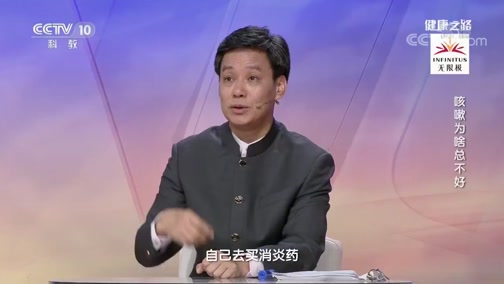 [健康之路]咳嗽为啥总不好 咳嗽有痰就吃消炎药