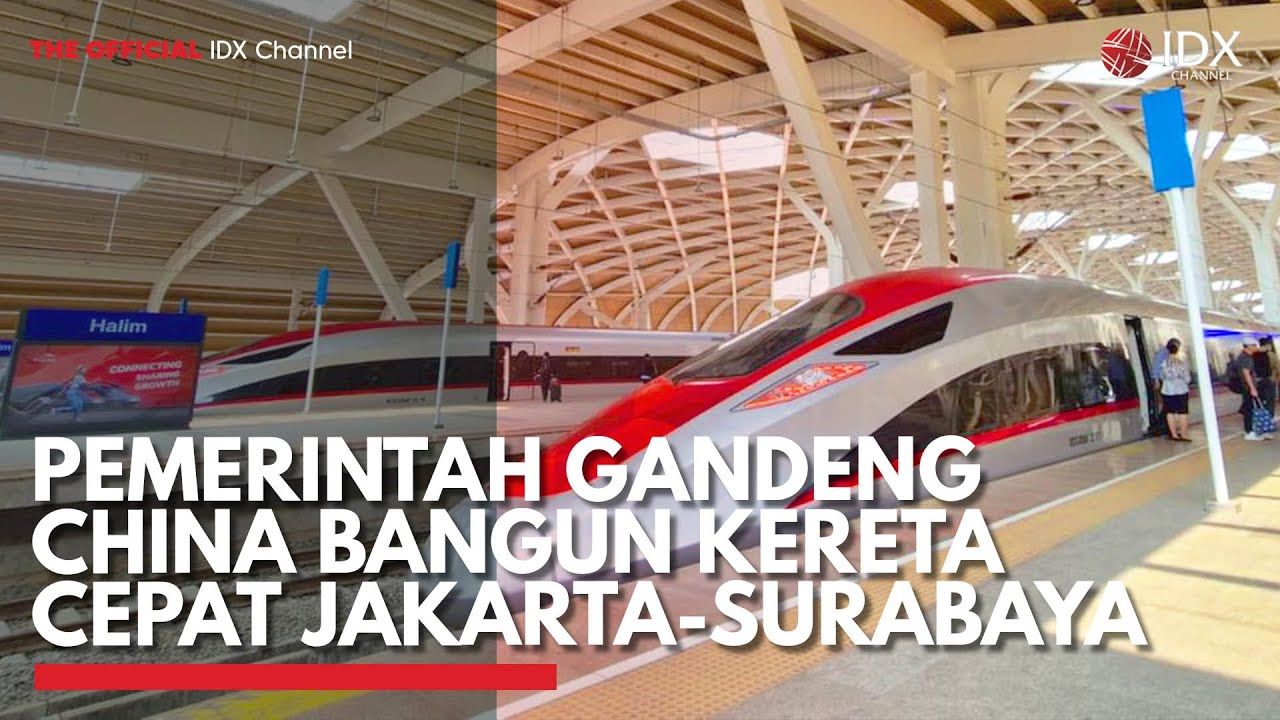 印尼频道:印尼政府与中国合作建设雅加达-泗水高速列车
