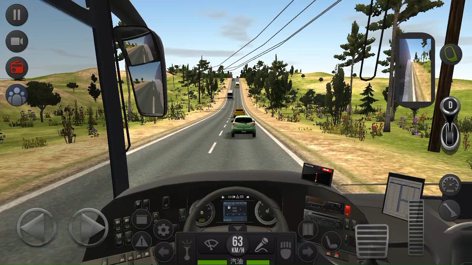 公交公司模拟器8:中国地图:北京-洛阳-汕头。