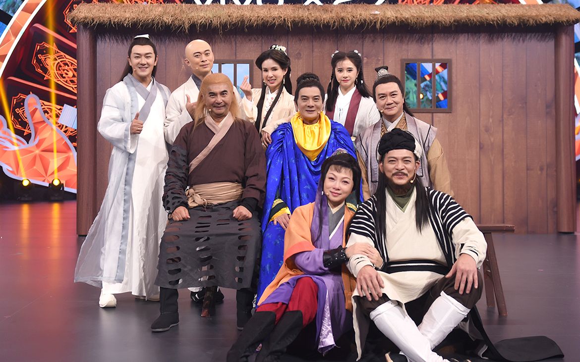 剧照故事:97版《天龙八部》剧组重聚,这部剧的配音太厉害了!