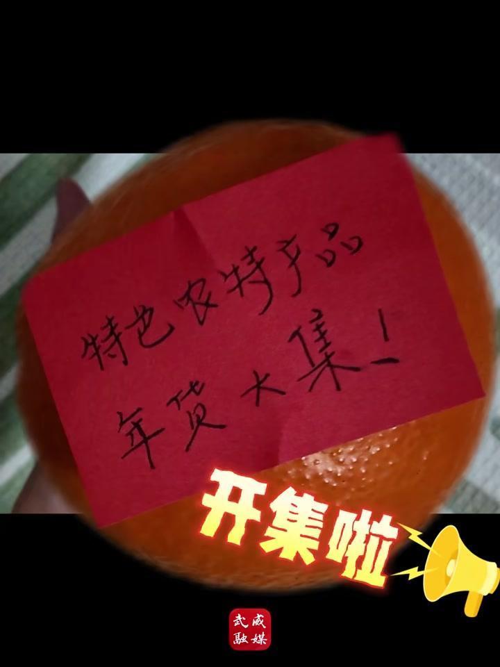 ...特色农产品年货大集活动启动。#跟着林屿森这个冬天来武威吧#我的...