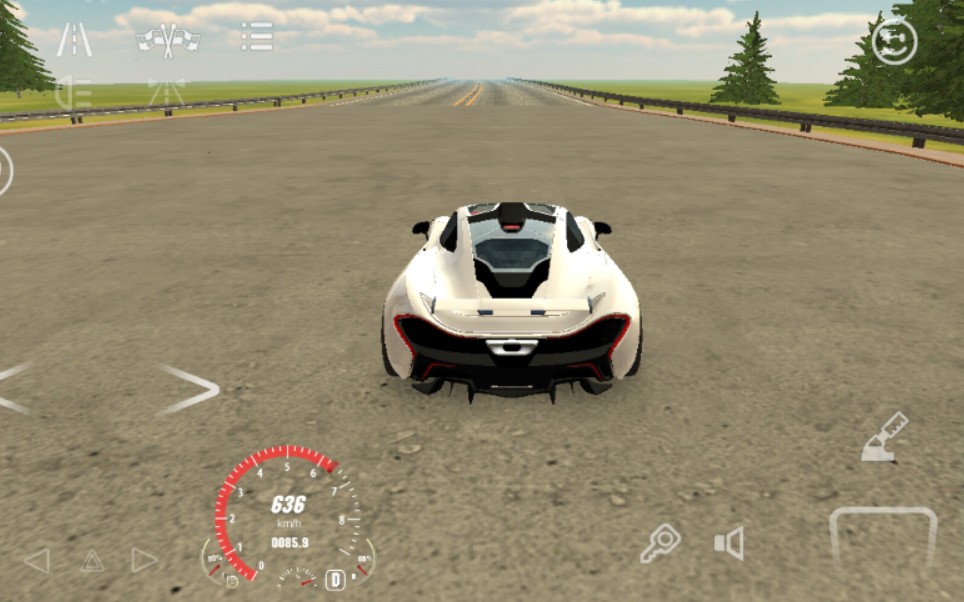 手动挡停车场 迈凯伦破600的齿比