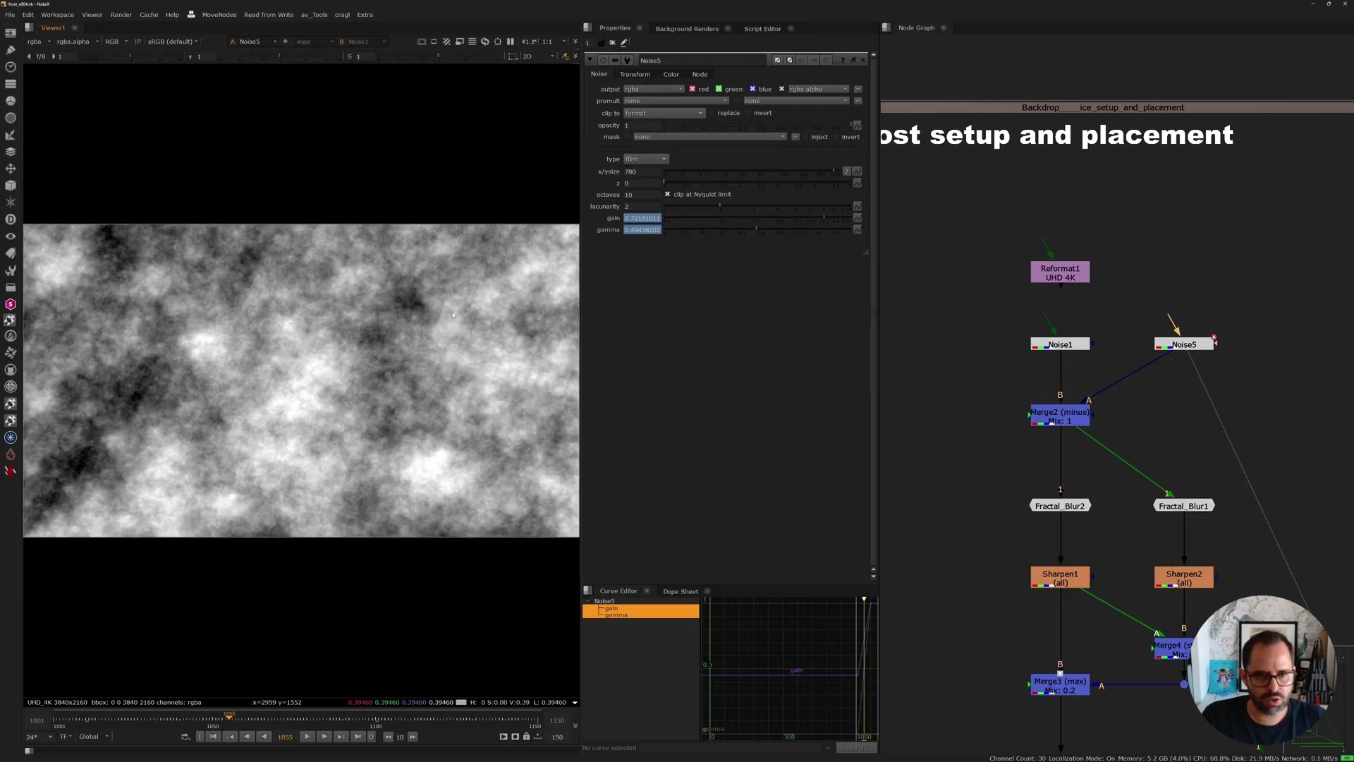 在 Nuke 中制作冰霜效果