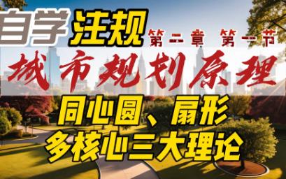 ...规划原理系列:第二章 第一节(从城市土地使用形态出发的空间组织理论)