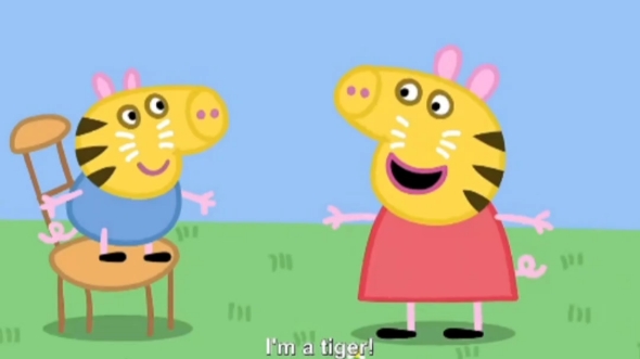 英语启蒙动画片小猪佩奇英文版零基础学英语动画合集25000集分享