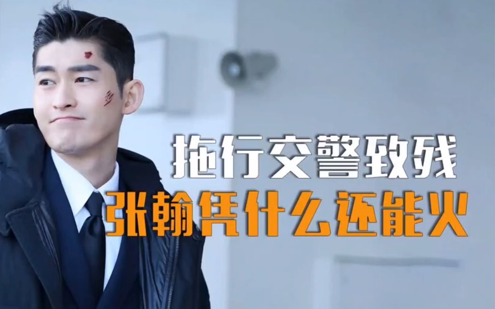 张翰曾拖行交警致残,他凭什么还能“火”这么多年,靠吴京洗白?