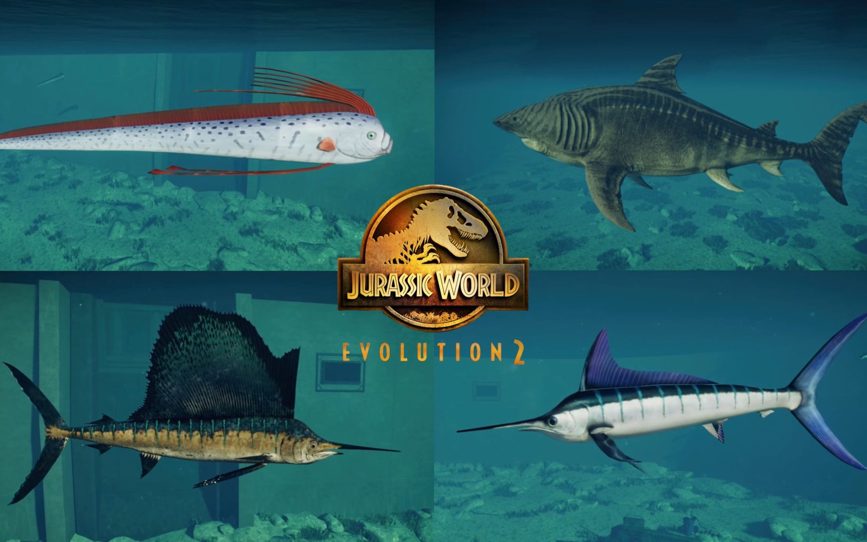 欢迎来到《侏罗纪世界:进化2》全新水生物种世界!