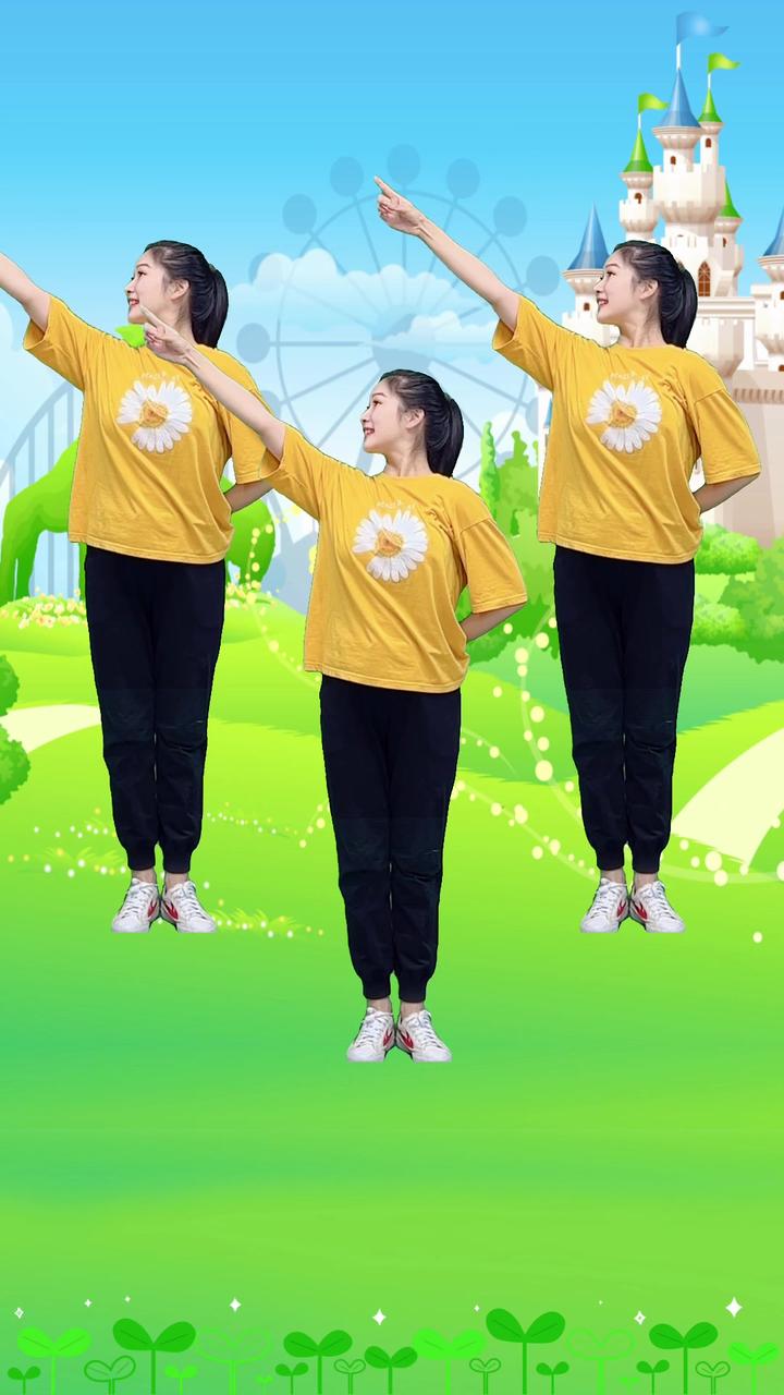 幼儿园幼儿舞蹈《小城夏天》完整版来,喜欢的家人们支持呦ߒ�#幼儿...