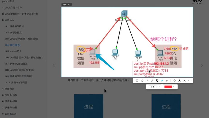 socket网络编程:第05讲,(重点)端口