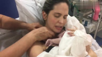 产房记录分娩那一刻,母爱从来都是伟大的
