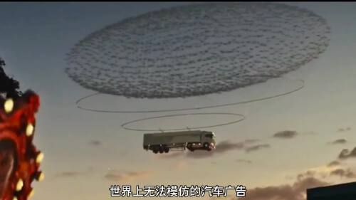世界上至今无法能超越的广告,斯堪尼亚卡车组成巨大时钟