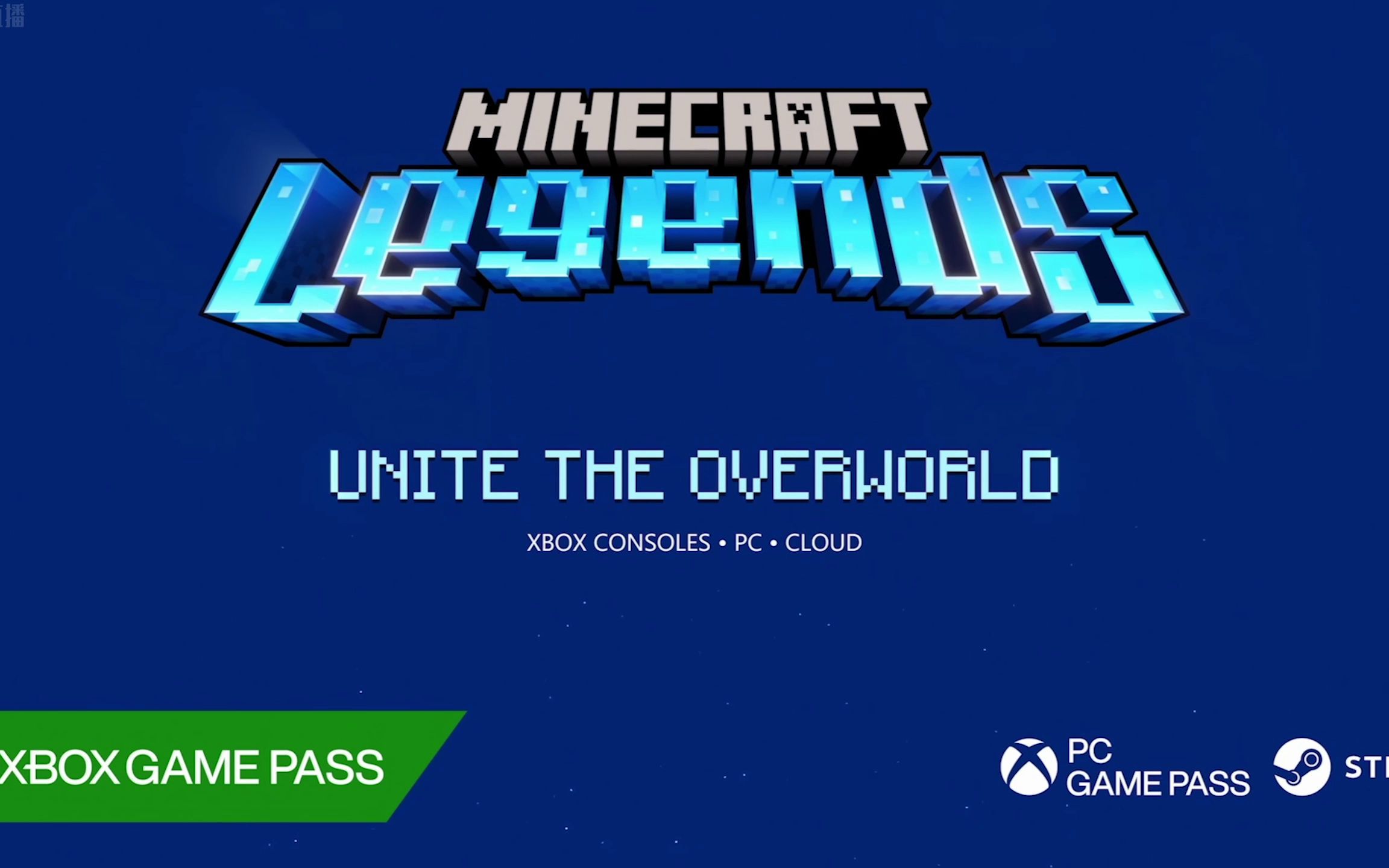 我的世界衍生作品 《我的世界 传奇》宣传CG+实机 首发XGP_游戏...