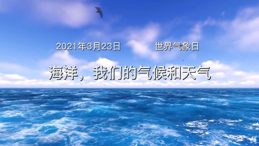 2021年世界气象日主题——海洋,我们的气候和天气 #世界气象日