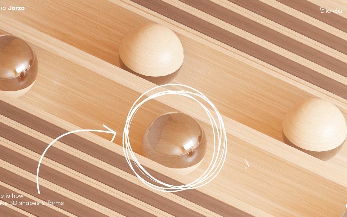 在 Blender 中制作简单的三维循环动画 (中英文字幕)