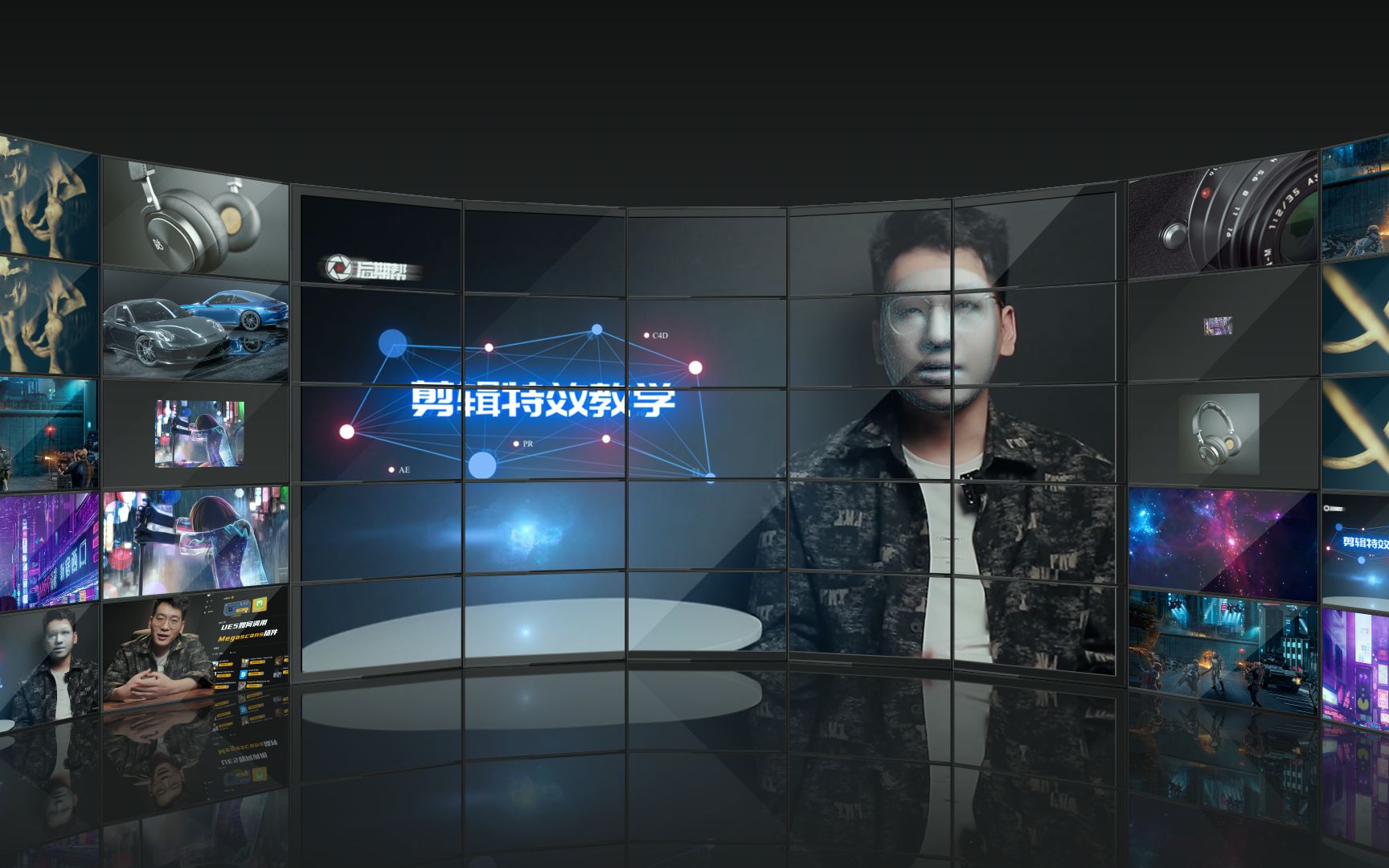 轮播照片墙模板教程,模板免费拿!