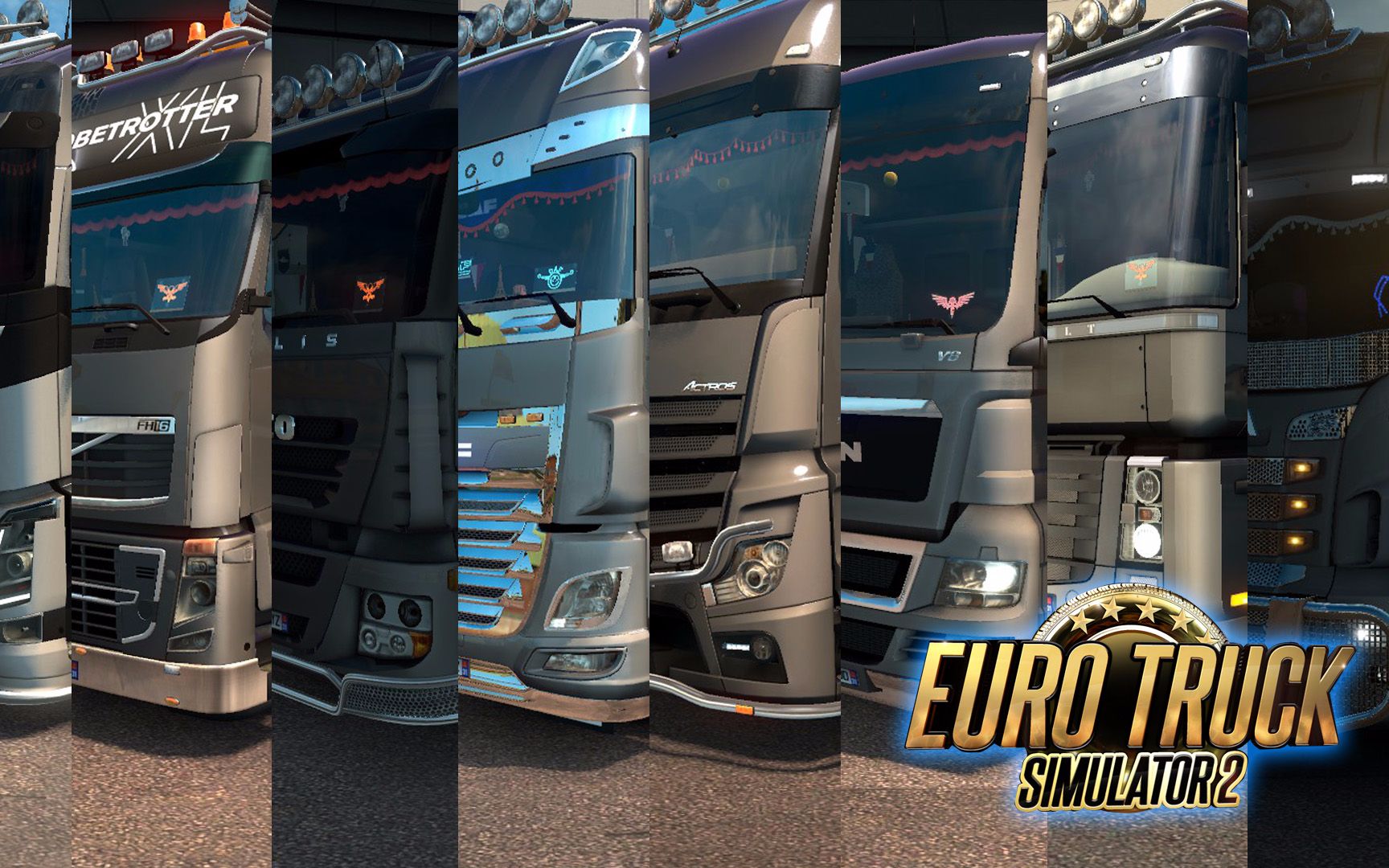 《欧洲卡车模拟2》自制宣传片