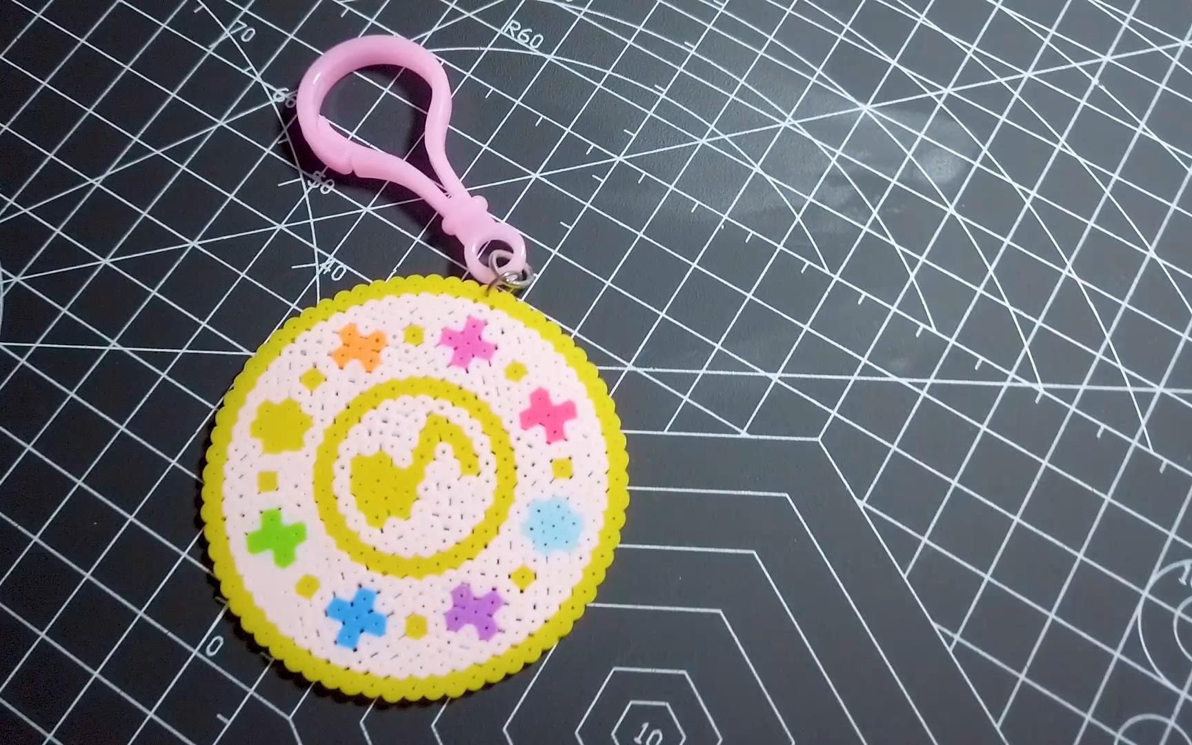 【魔女桜】拼拼豆豆小魔女DOREMI见习生转换器拼豆教程