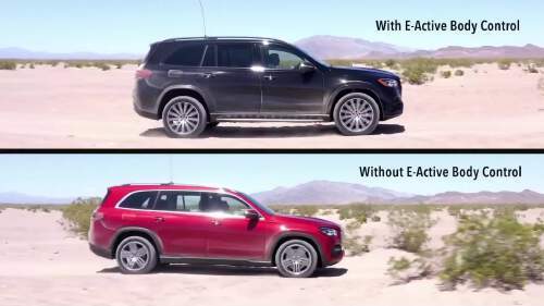 奔驰的车身稳定控制系统对比增加舒适性的同还能够升安全