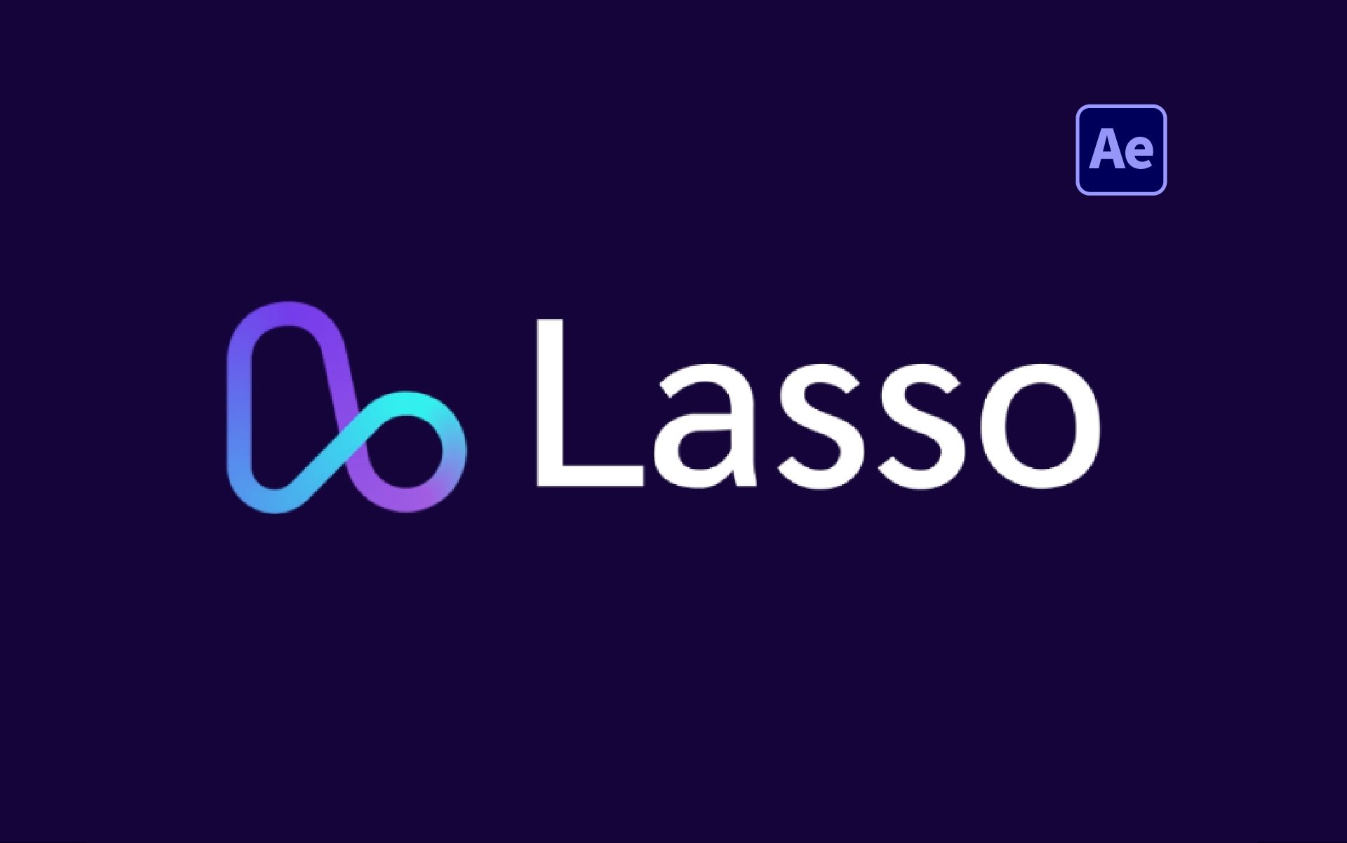 【AE教程】超实用技巧!描边风格动态logo动画来了,纯AE制作,100%学会