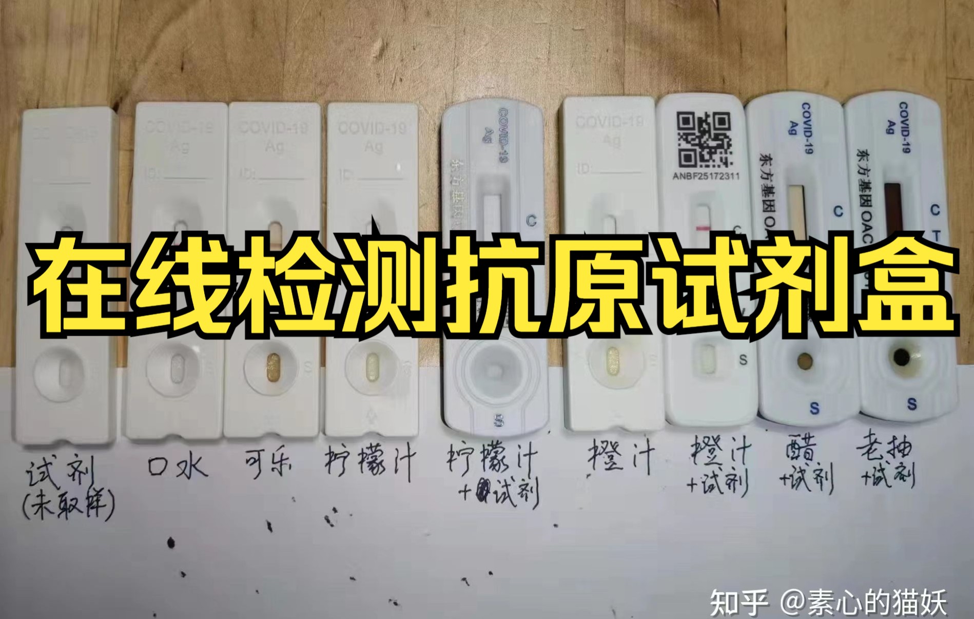 在线检测抗原试剂盒
