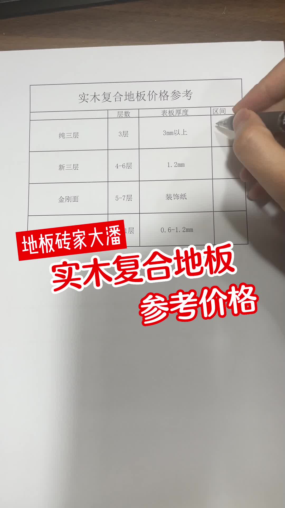 木地板工厂老板揭秘,实木复合地板参考价格。