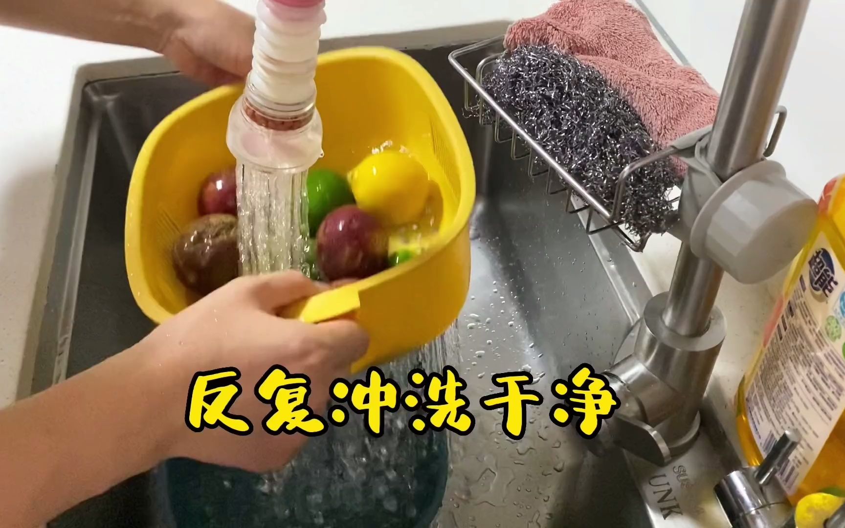 酸酸,甜甜,冰冰,凉凉才是夏天的味道——百香果青桔柠檬茶