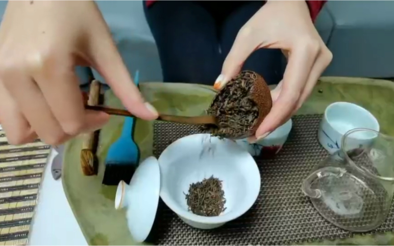 柑普茶冲泡方法