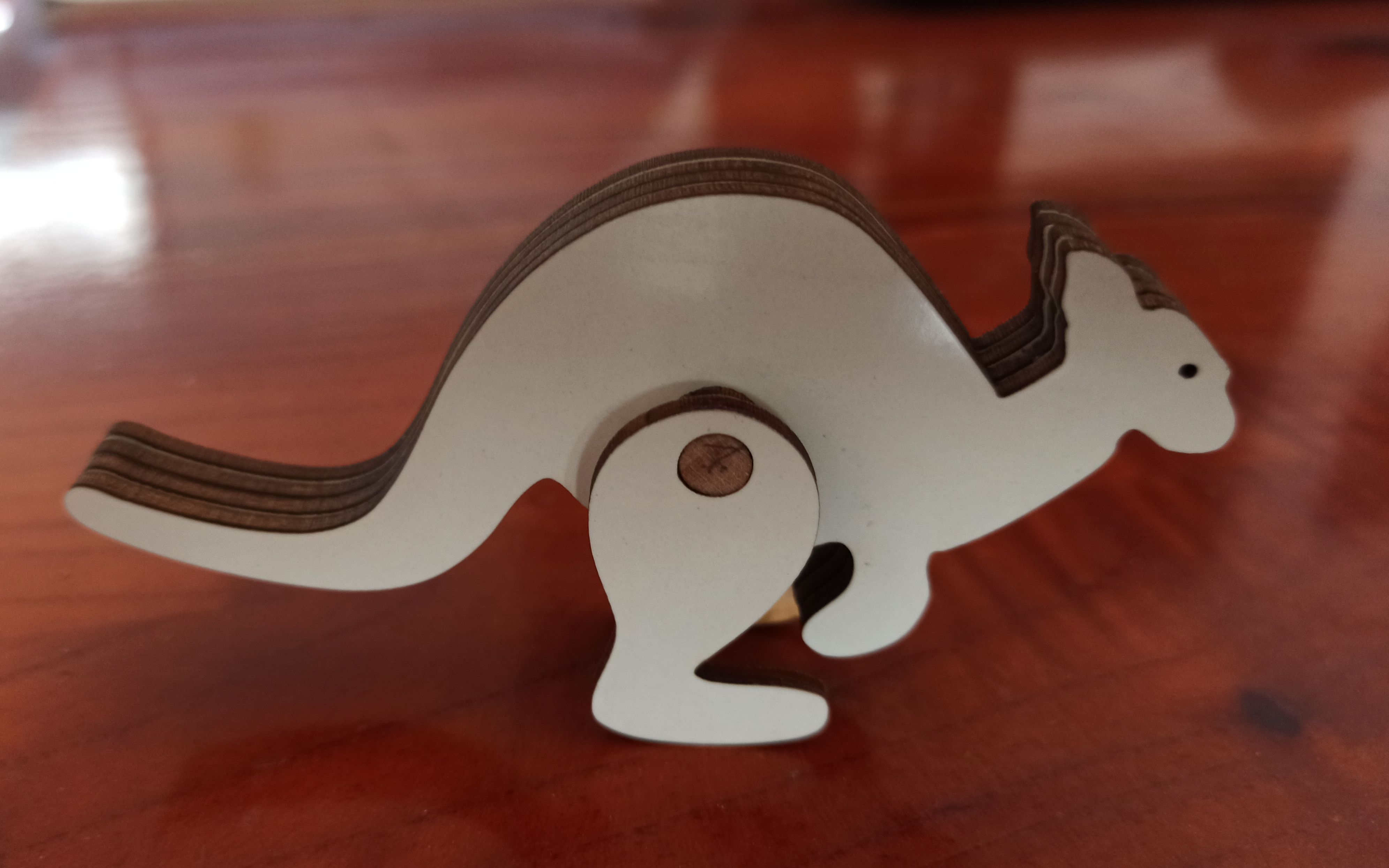 Lasermaker教学之袋鼠设计