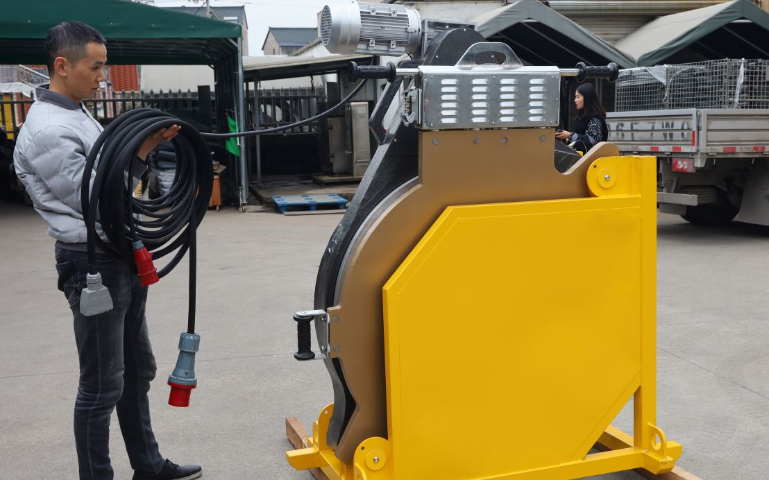 半自动热熔焊机使用操作视频演示-源头工厂-威品机械