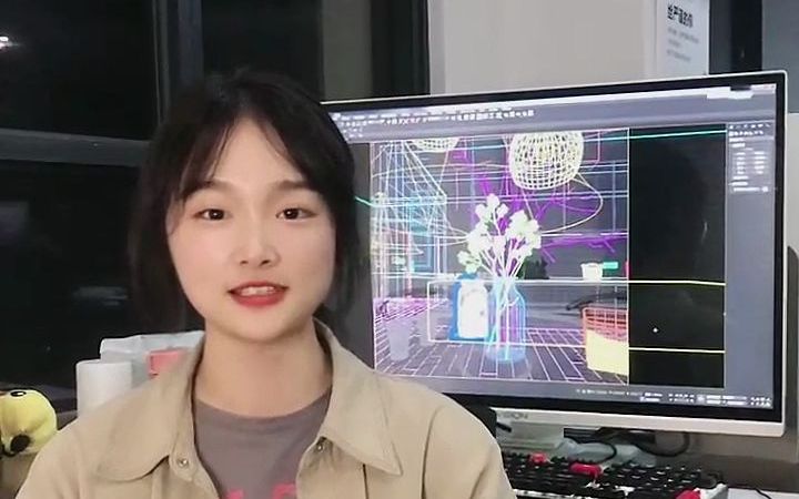萌妹子教你,3dmax效果图景深渲染技巧