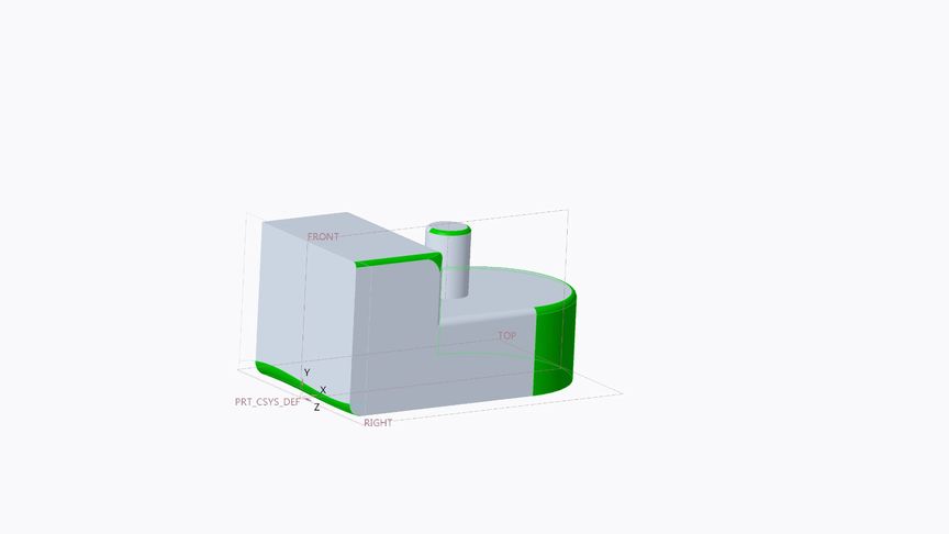 Creo4.0基础之倒圆角特征