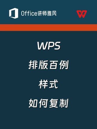 WPS里的样式如何复制共享给其他文件 #wps #样式 #wps教程 #雅风...