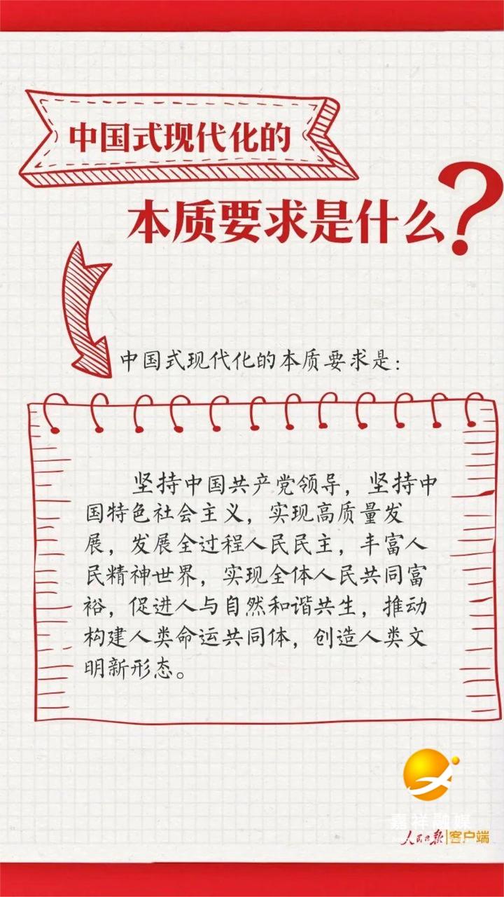 中国式现代化的本质要求是什么?