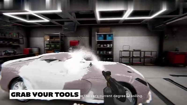 游戏预告 汽车美容模拟器CarDetailingSimulator